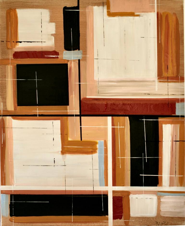 GEO 5 Painting by Philippe Pujol | Saatchi Art