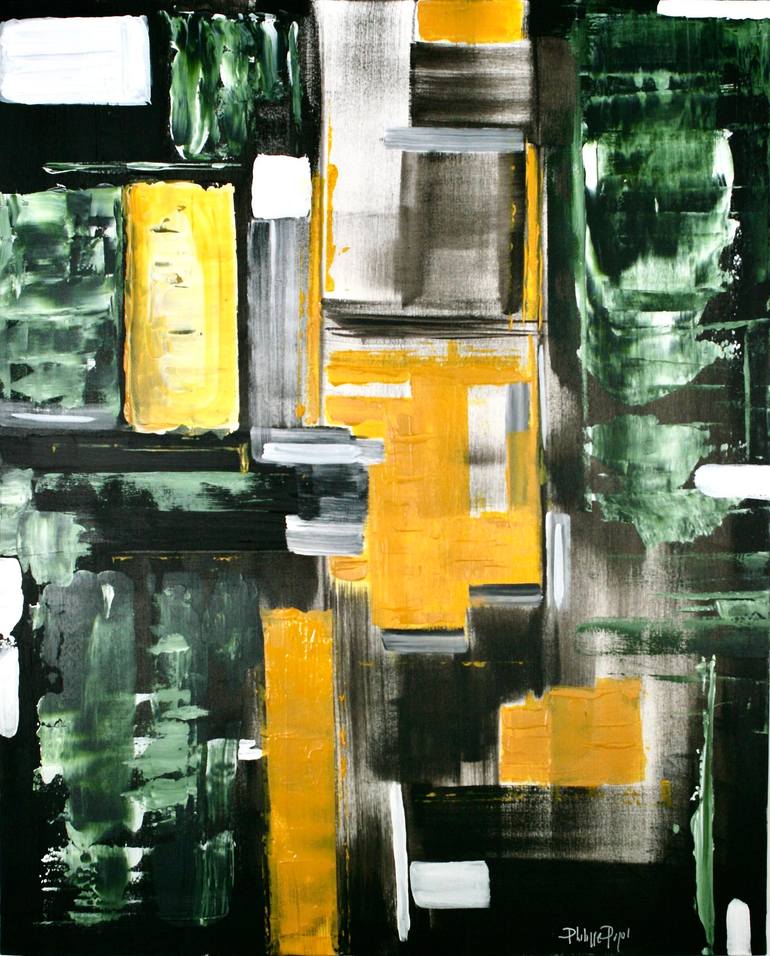 Tour dans les arbres Painting by Philippe Pujol | Saatchi Art