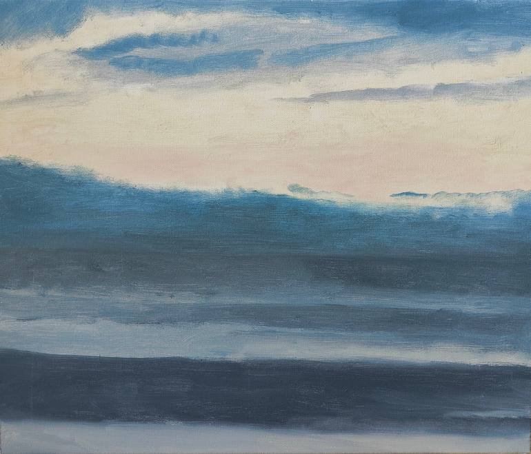 Finland Bay Sketch Painting by Andrew Laird | Saatchi Art