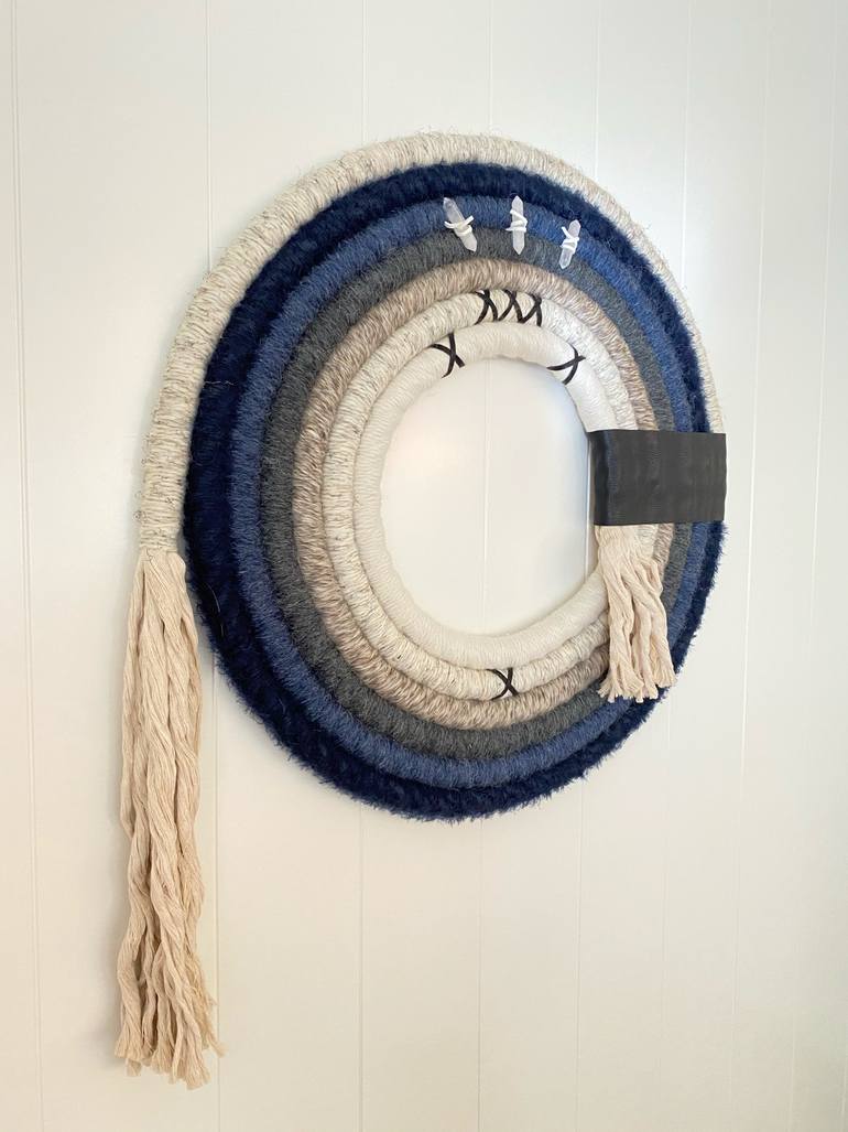 Azure Intention Wheel Sculpture by Ooh La Lūm | Saatchi Art