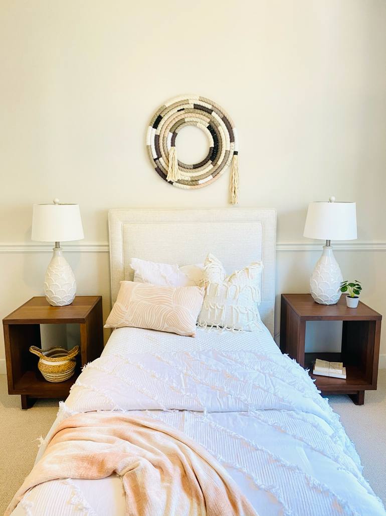 Blush Intention Wheel Sculpture by Ooh La Lūm | Saatchi Art