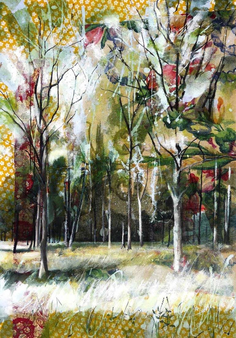 Return To The Merry Greenwood Painting by Sarah Whiteley | Saatchi Art