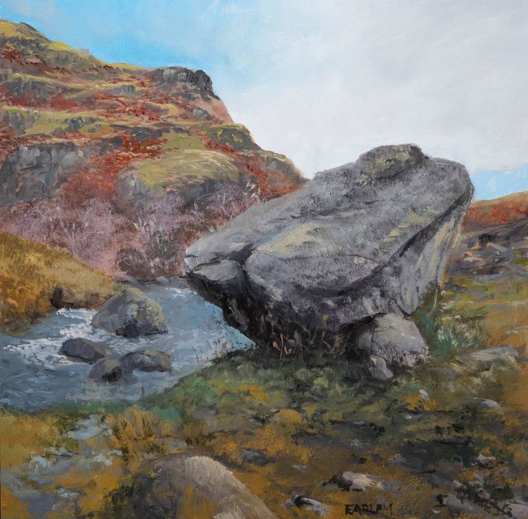 Lake district mass Painting by Mark Earlam | Saatchi Art