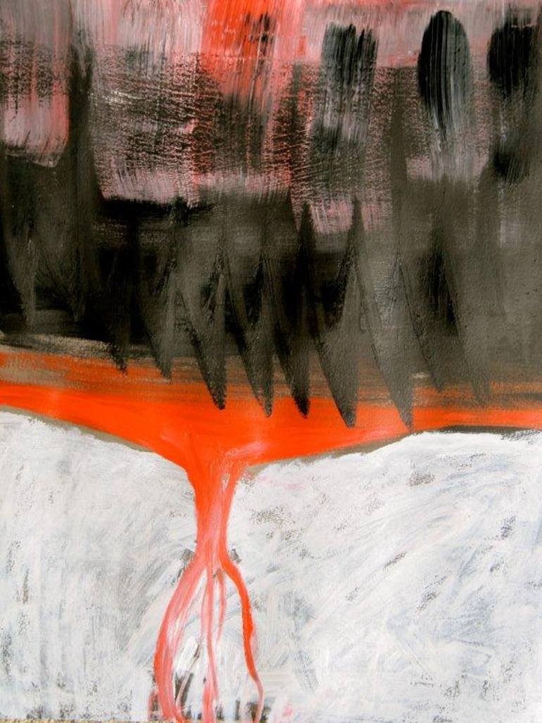 BLEEDING Painting by Ivona Kovačević | Saatchi Art