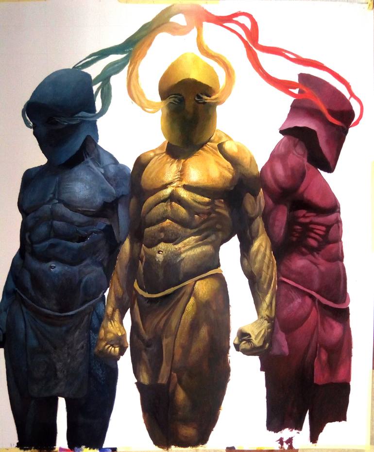 Phases Painting by Chidi Chibueze | Saatchi Art