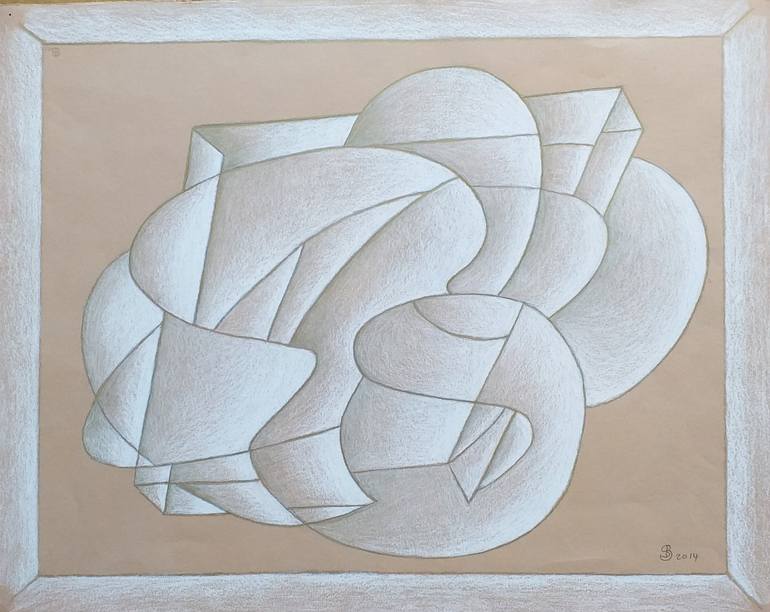 Furled Drawing by Susan Brandt | Saatchi Art