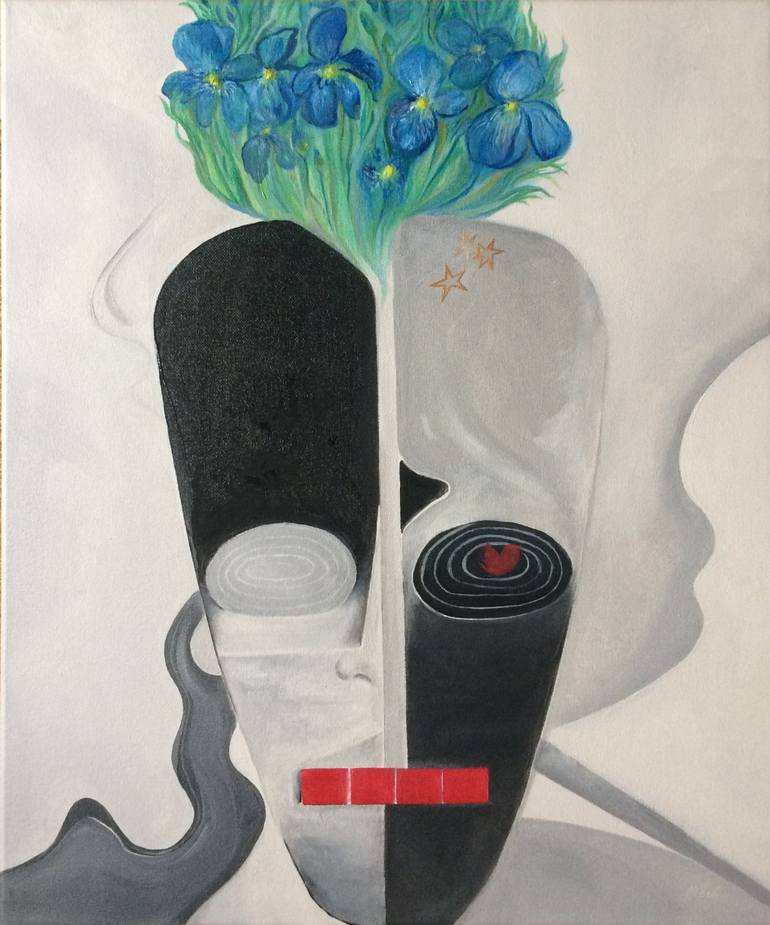 Statera 2 Painting by Sky Moni | Saatchi Art