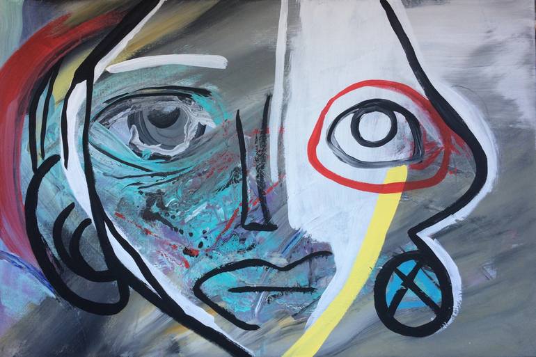 Girl Metamorphosis Painting by Sky Moni | Saatchi Art