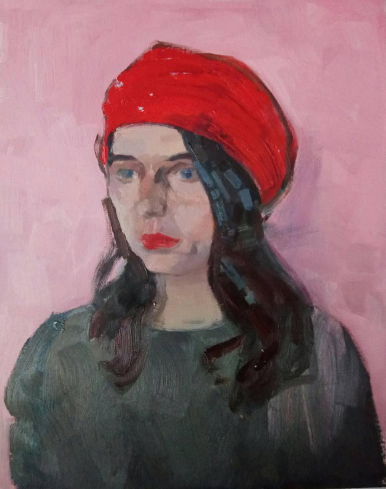 Young woman Painting by Daria Mironenko | Saatchi Art