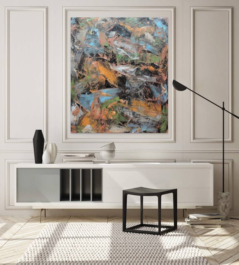 Harpies Mob Painting by Matthew Dibble | Saatchi Art