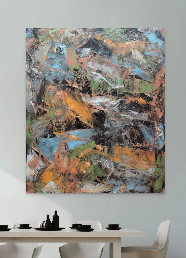 Harpies Mob Painting by Matthew Dibble | Saatchi Art