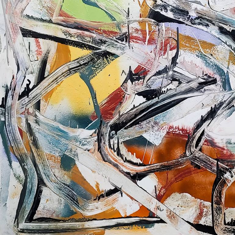 Drifting Alone Painting by Matthew Dibble | Saatchi Art