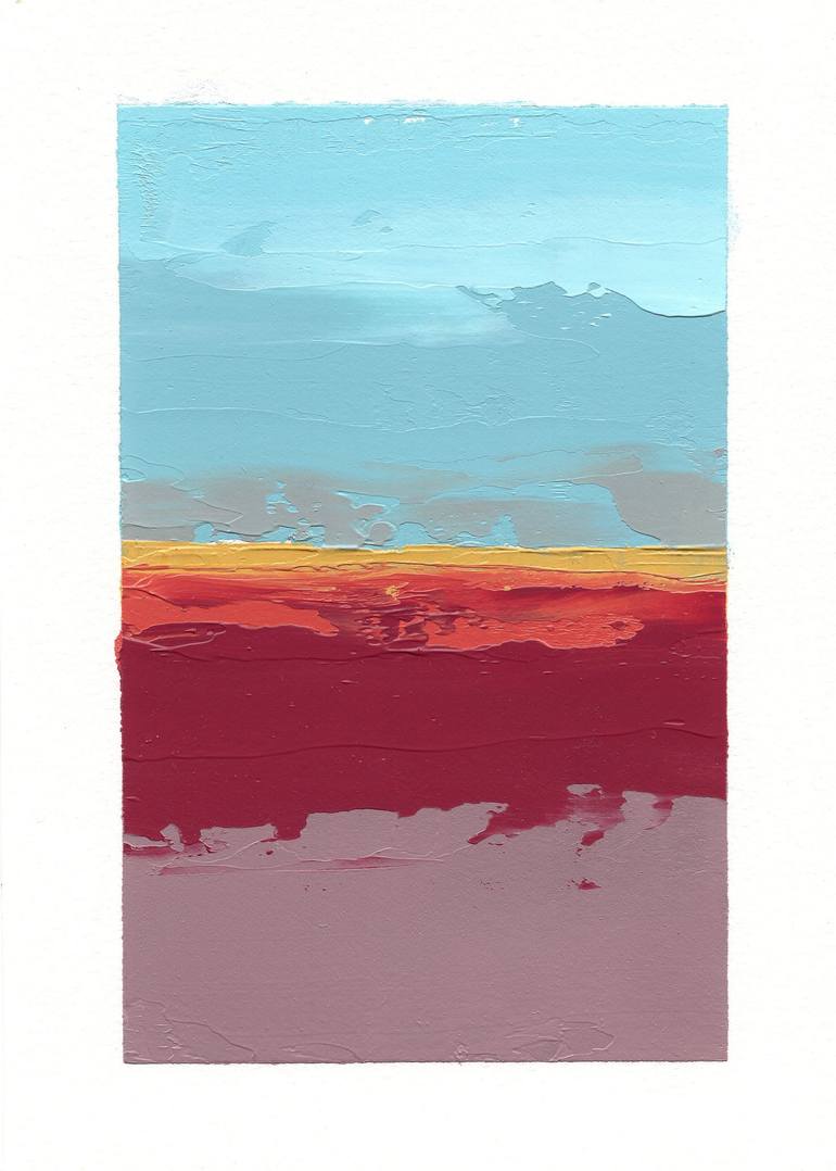 Landscape No. 61 Painting by Kate Wyatt | Saatchi Art