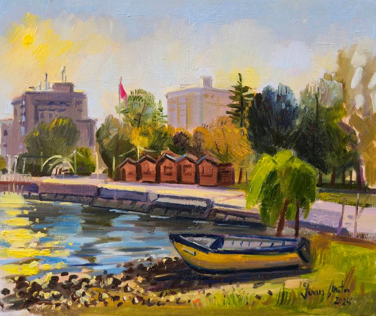 Early morning Painting by Joan Mato | Saatchi Art