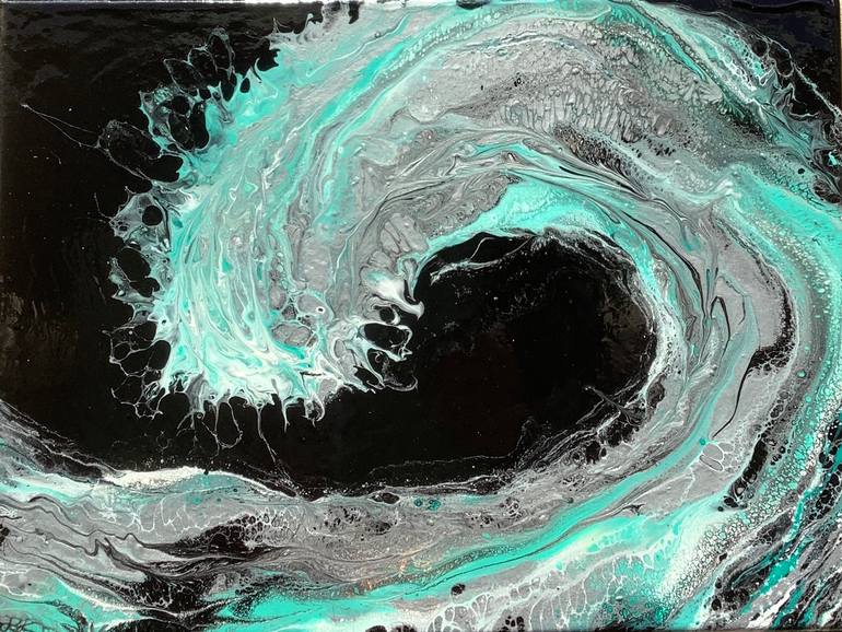 Midnight Wave Painting by Susan Killfoil | Saatchi Art
