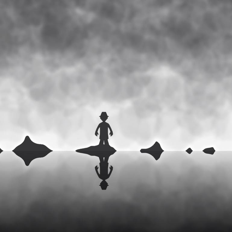 Overcoming the elements. Painting by David John | Saatchi Art