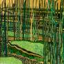 Woods Painting by Camille Lewis | Saatchi Art