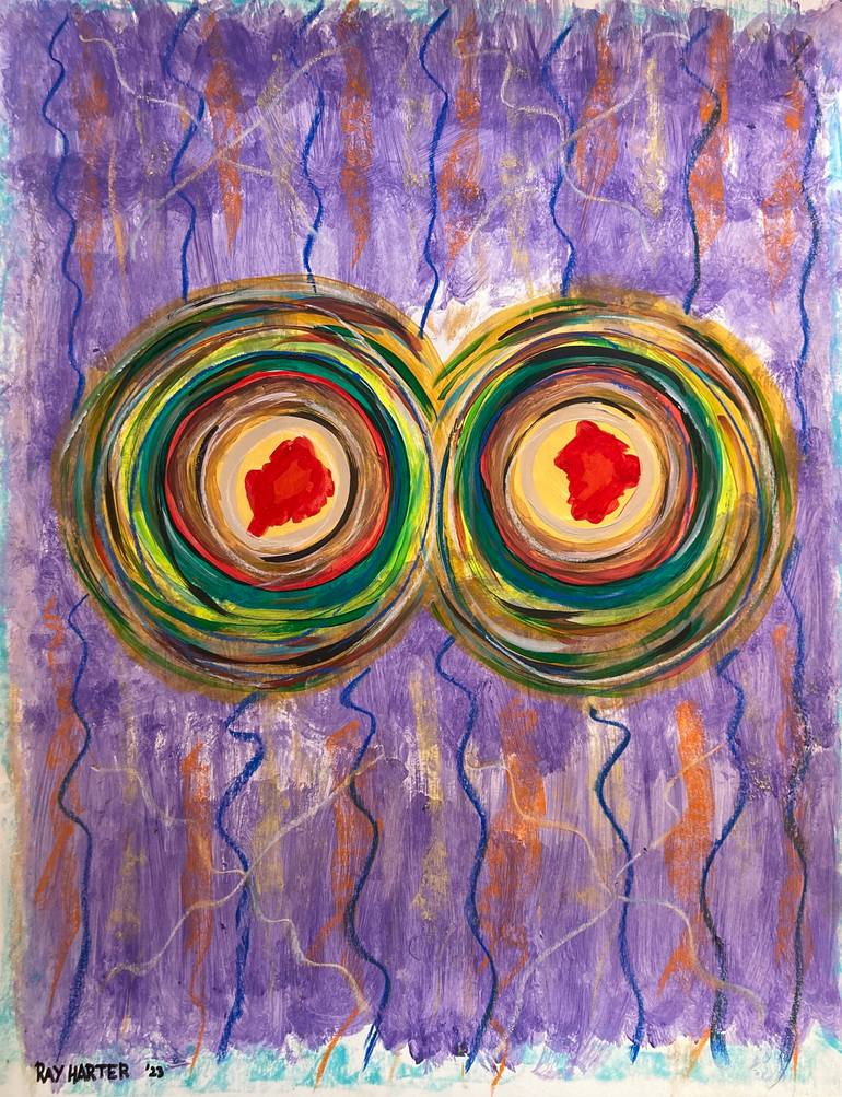 Two Sources Painting by Ray Harter | Saatchi Art