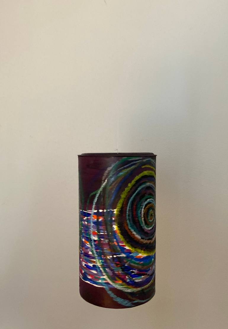 Energy Blasts Shooting from a Comet (suspended painted sculpture ...