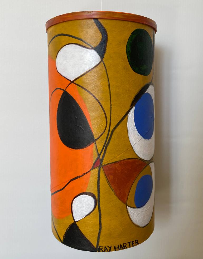 Smooth Movement (suspended painted sculptures) Sculpture by Ray Harter ...