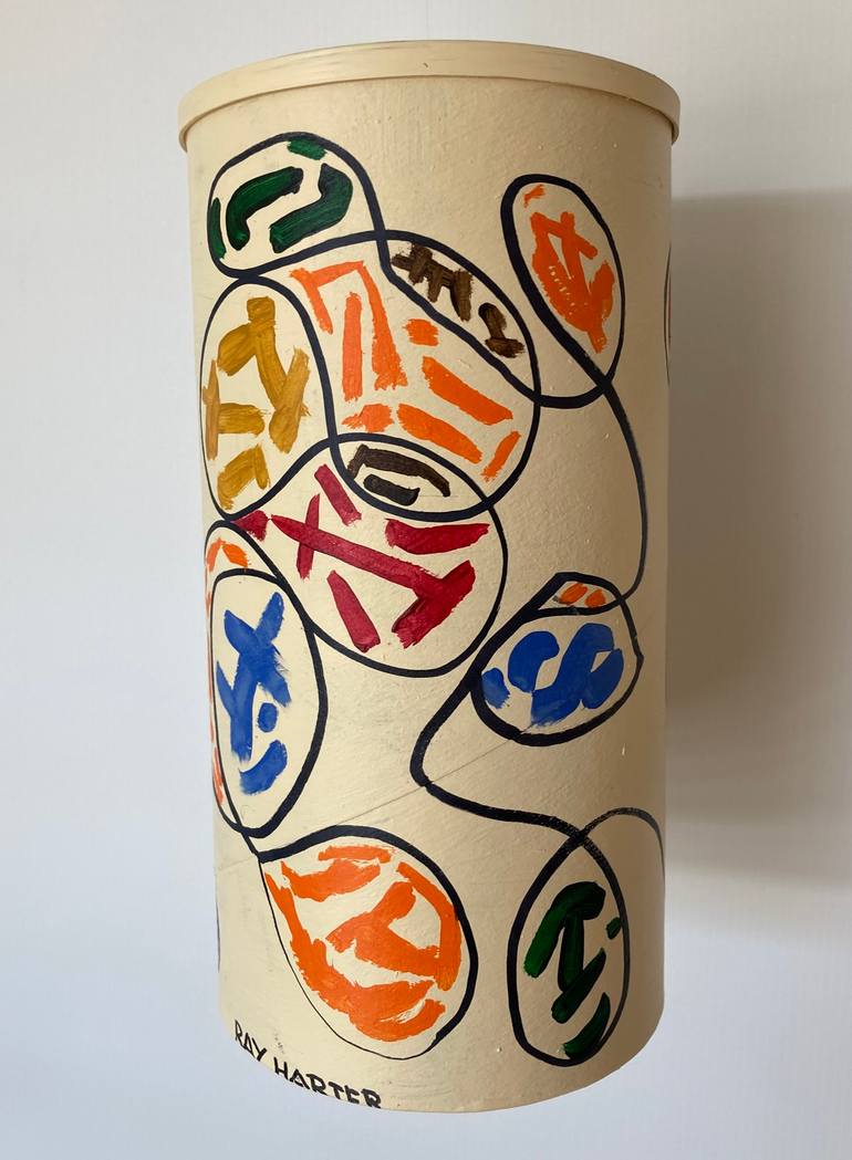 Art Language (suspended painted sculpture) Sculpture by Ray Harter ...