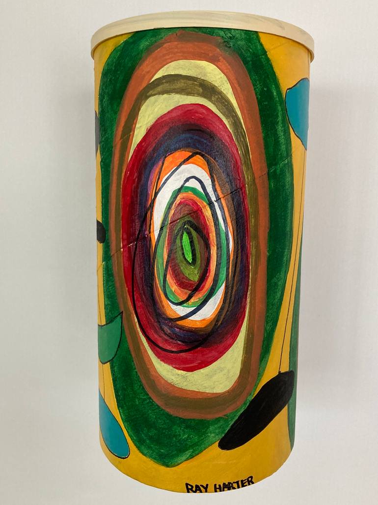 Green Energy (suspended painted sculpture) Sculpture by Ray Harter ...