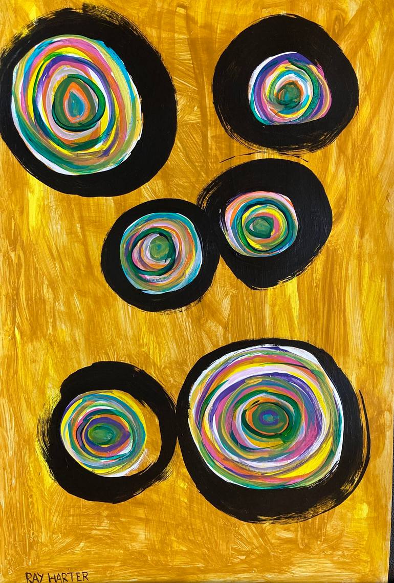 Captured (unframed) Painting by Ray Harter | Saatchi Art