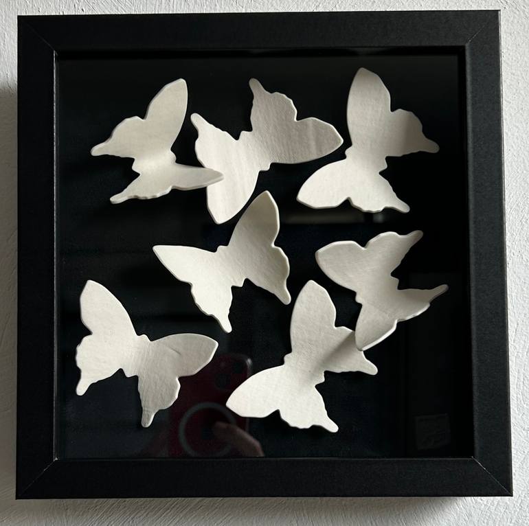 7 Flutterbies Sculpture by Nicola Cornford | Saatchi Art