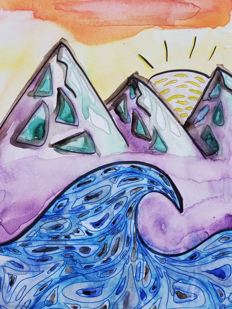 Homebody Painting by Sarah King | Saatchi Art