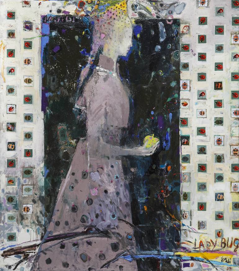 Lady bug Painting by George Pali | Saatchi Art