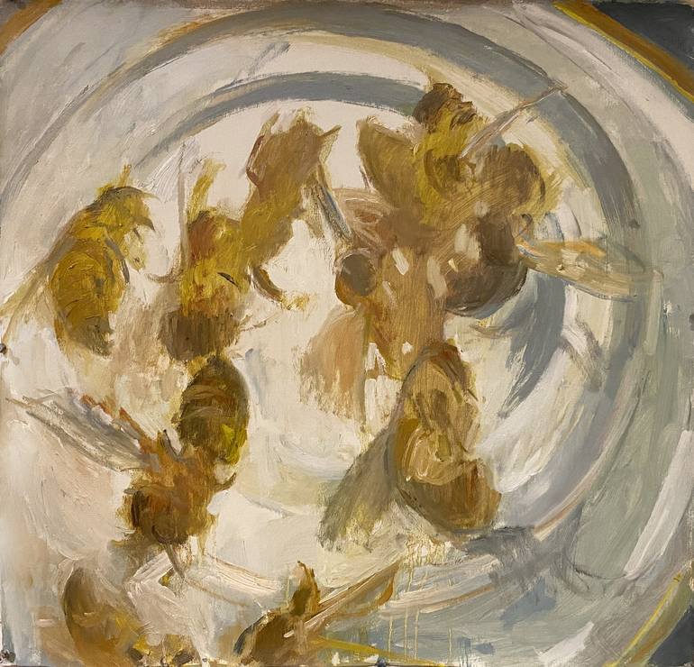...All bees go to heaven Painting by George Pali | Saatchi Art