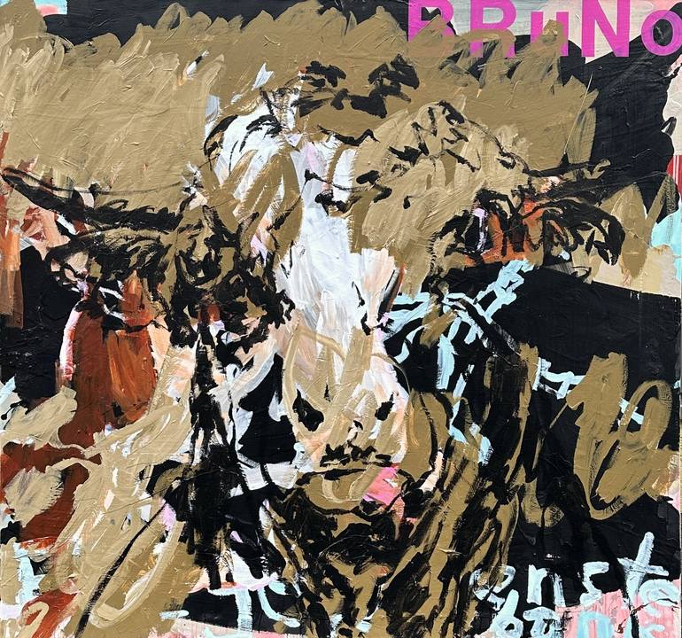 The Free Bull Painting by Stephan Geisler | Saatchi Art