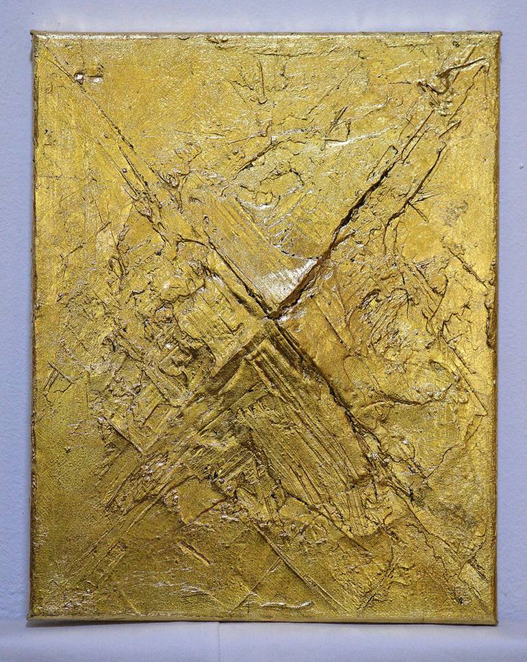 GOLD Nº1 Painting by Anabel Najar | Saatchi Art