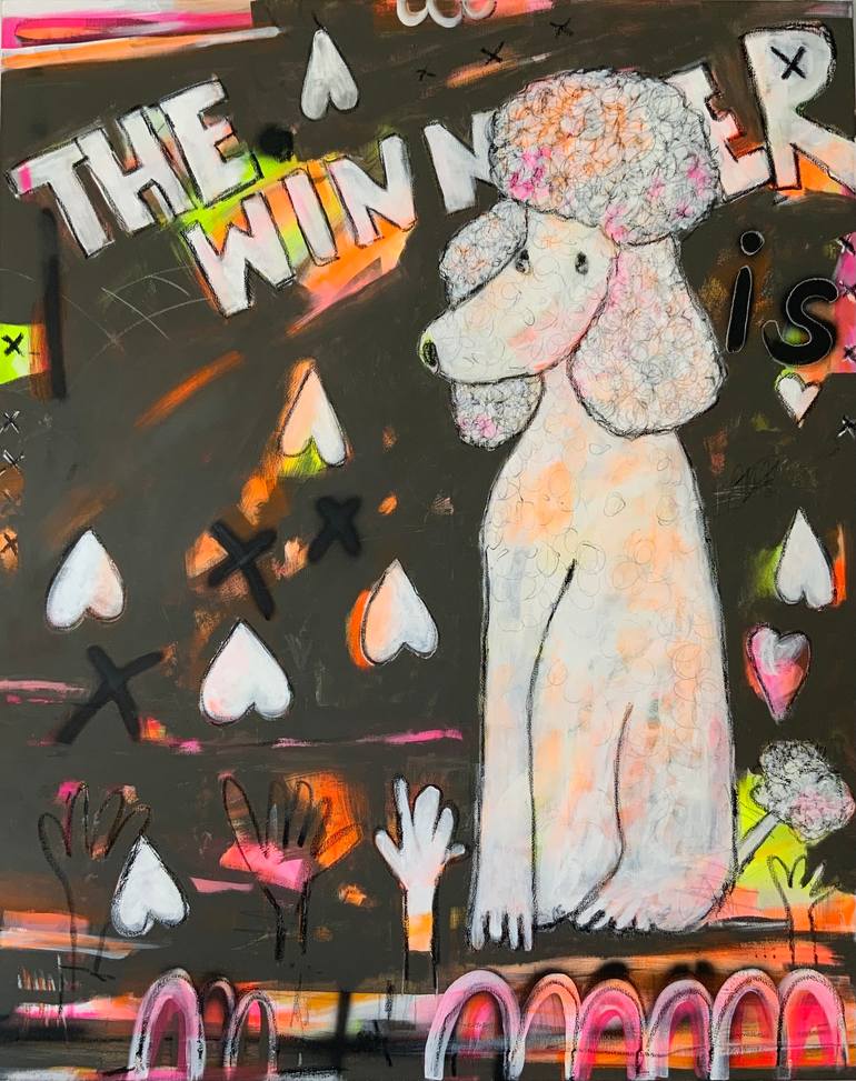 The Winner Painting by Simone Hogrebe | Saatchi Art