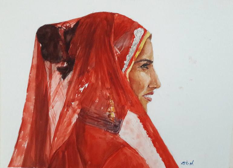 Rajasthani Painting by Raja Rakesh | Saatchi Art