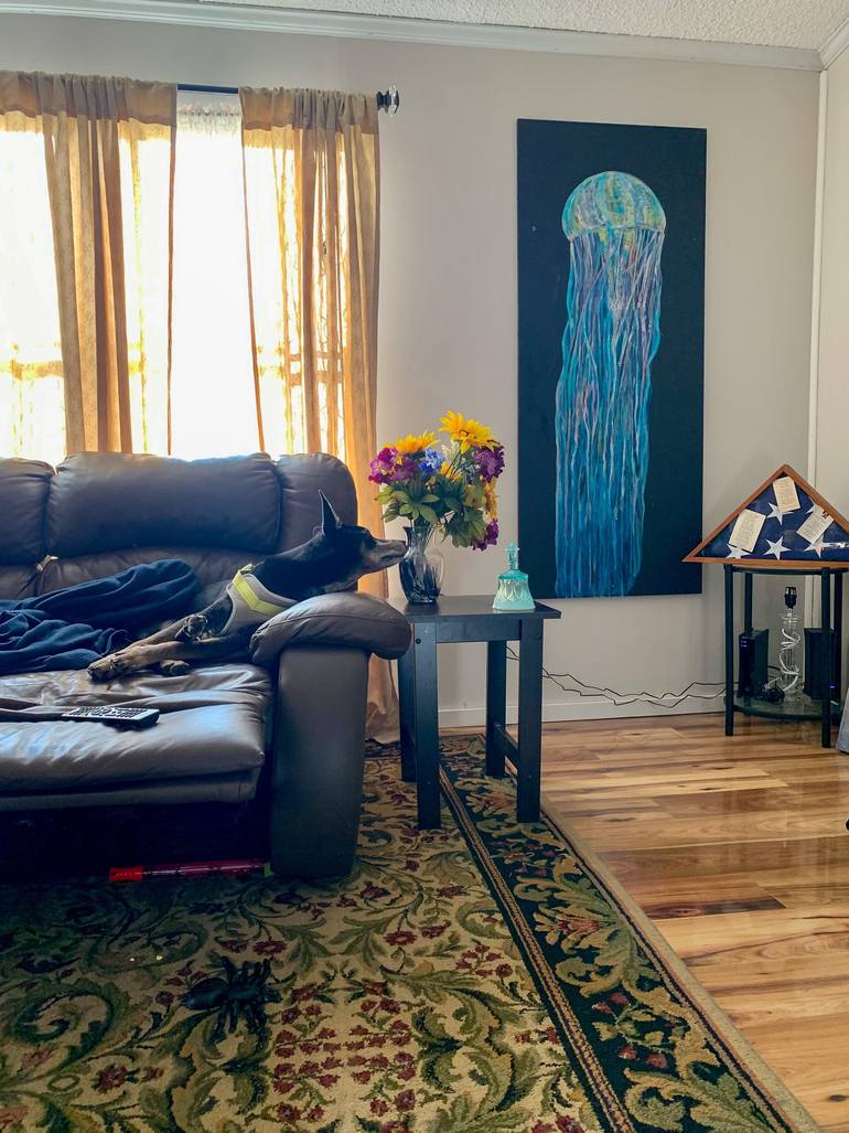 A Sea of Tangled Painting by Catherine Sayer | Saatchi Art