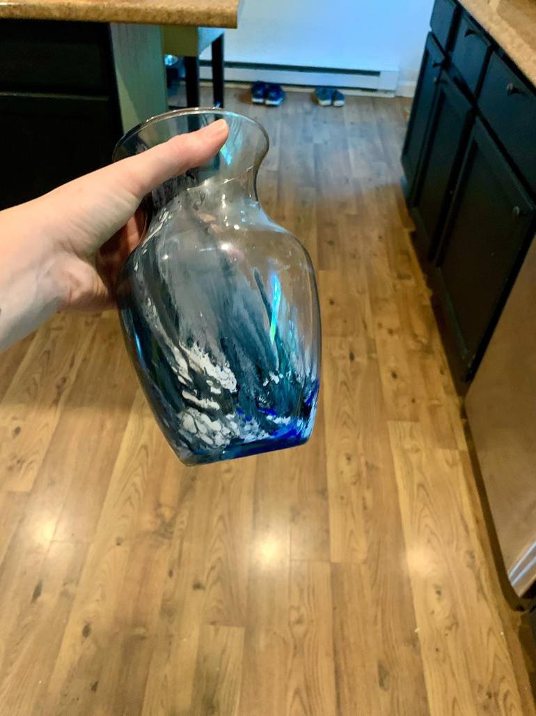 Midnight Sky Painting by Catherine Sayer | Saatchi Art