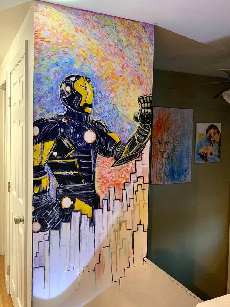 A New World Order Painting by Catherine Sayer | Saatchi Art