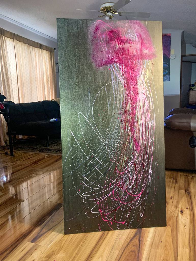 Designer Jelly Painting by Catherine Sayer | Saatchi Art