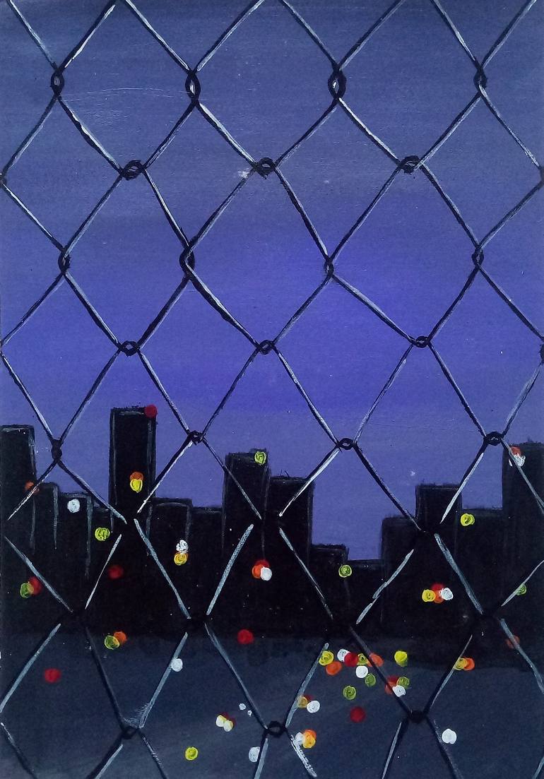 Dreamy Night Painting by Yashaswi Tarpe | Saatchi Art