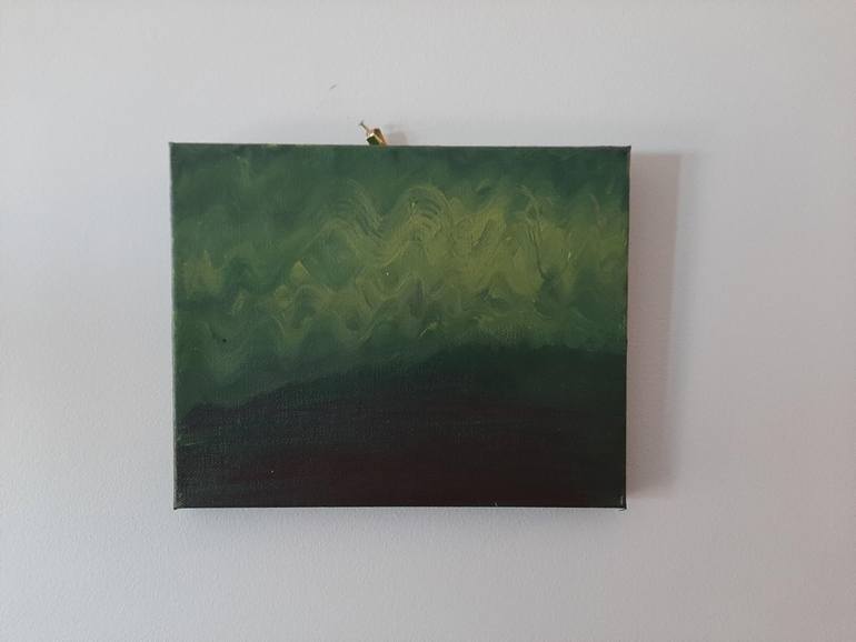 Misty Hill In The Hideaway Painting by Alexander Jovanovic | Saatchi Art