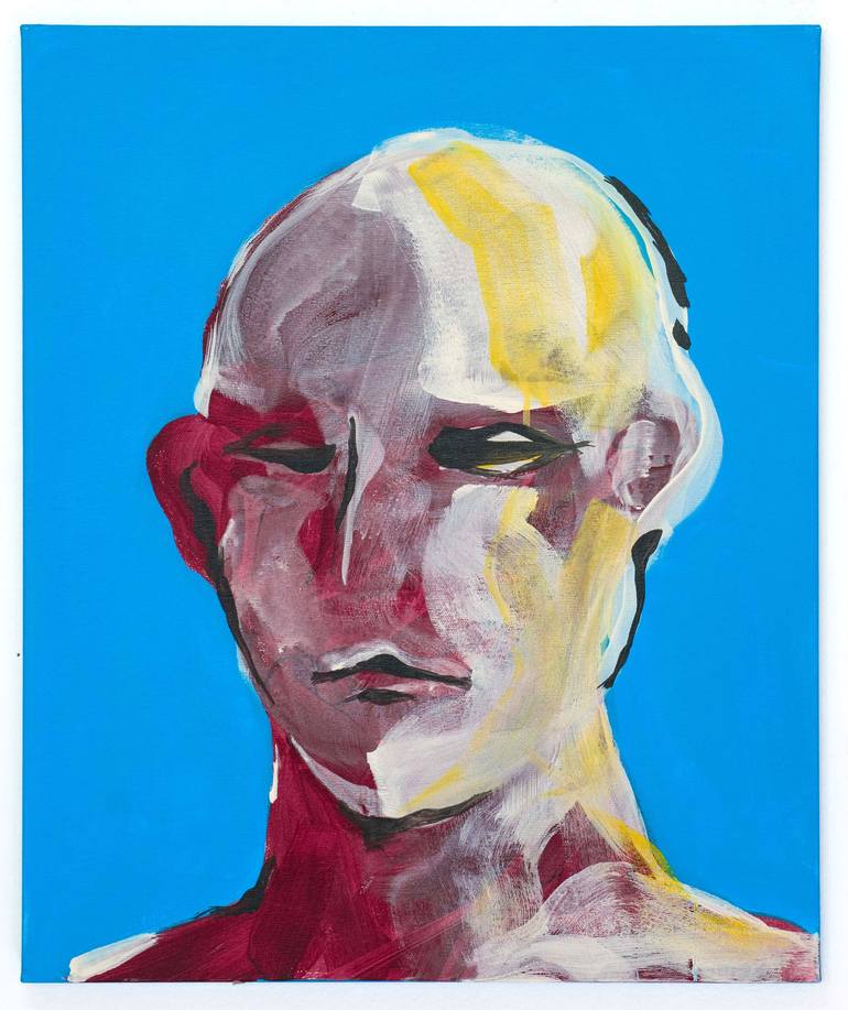 Volto Painting by Roberto Paolini | Saatchi Art