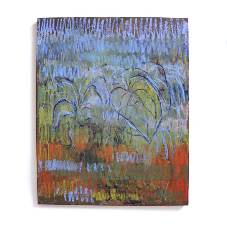 Backyard Painting by Rodrigo Veloso | Saatchi Art