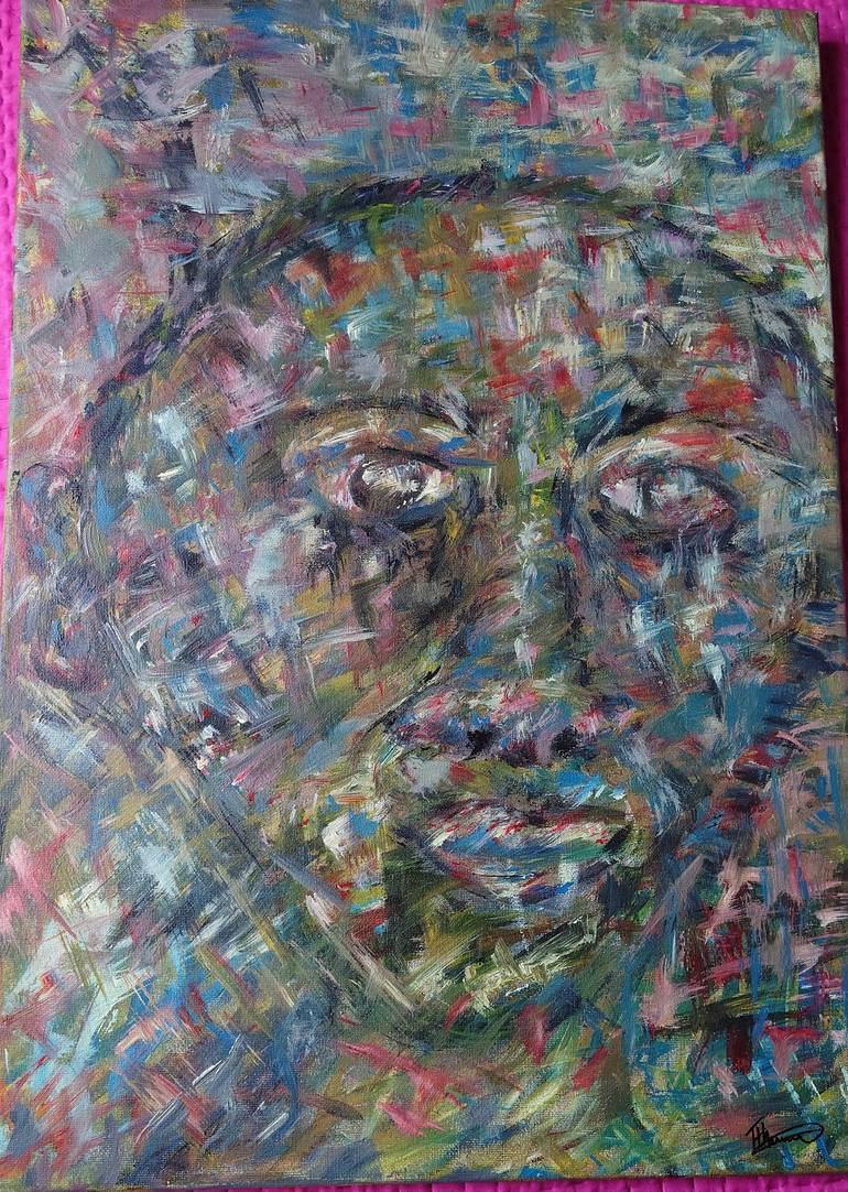 Angry Painting by Thokozani Khumalo | Saatchi Art