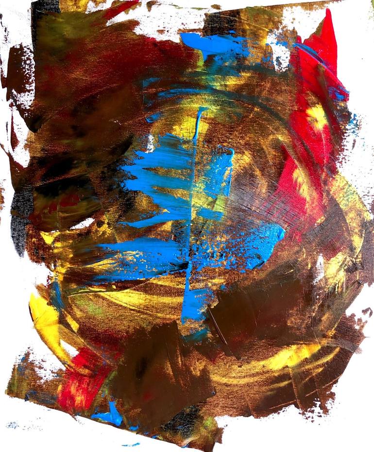 Takete Painting by Pol Mas | Saatchi Art