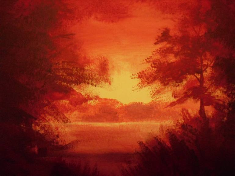 Bromley Park Painting by wayne coleman | Saatchi Art