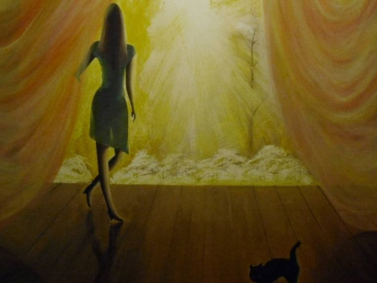Good morning Painting by Wayne Coleman | Saatchi Art