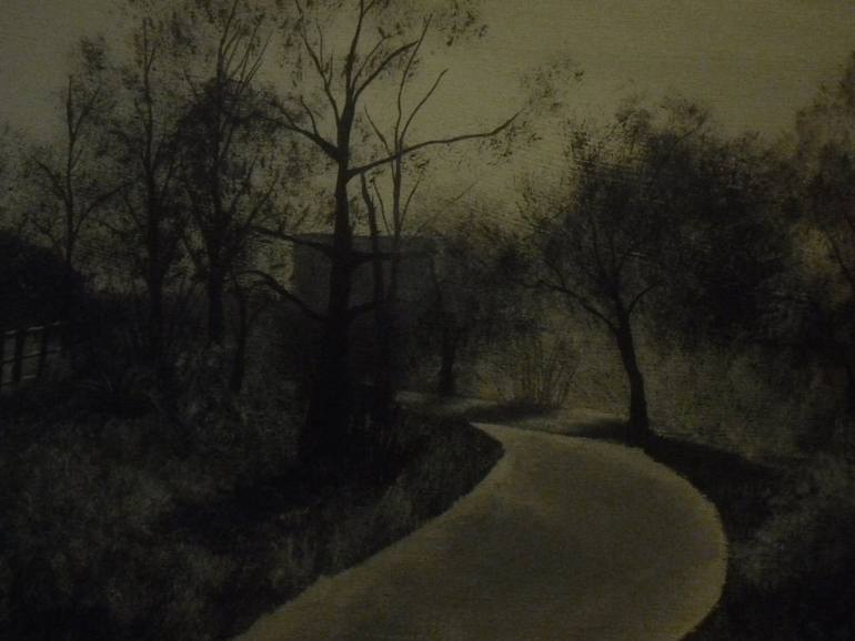 Pathway Painting by wayne coleman | Saatchi Art