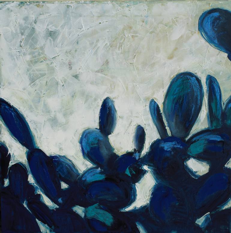 Behind the fog I Painting by Ingrida Rutka | Saatchi Art