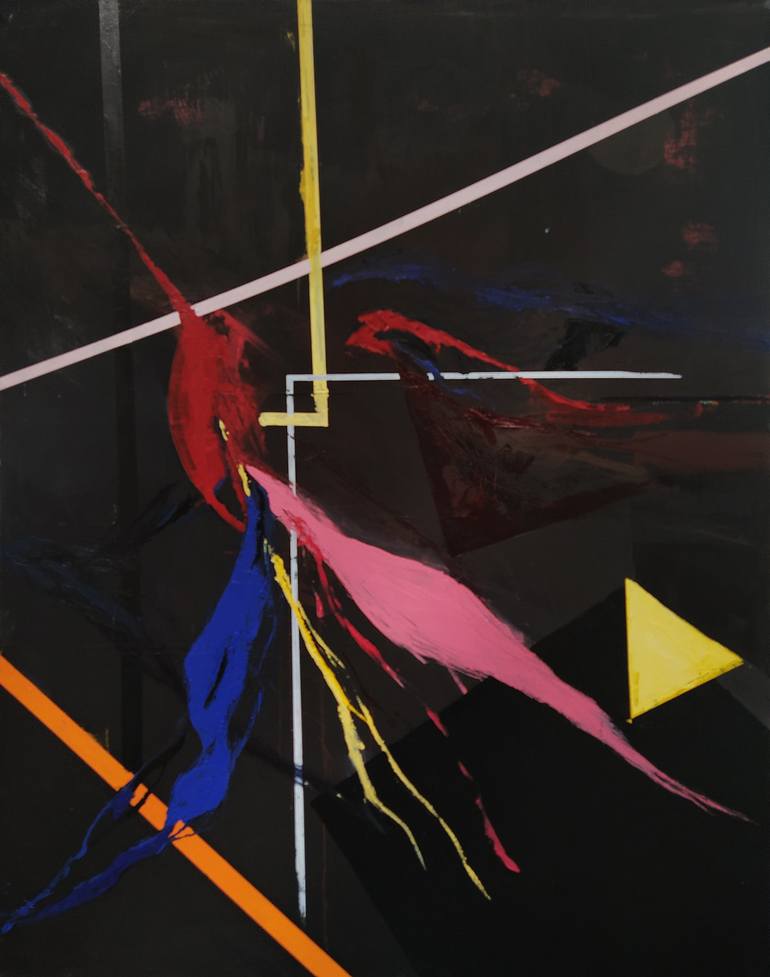 Confusion Painting by Justyna Wolska | Saatchi Art